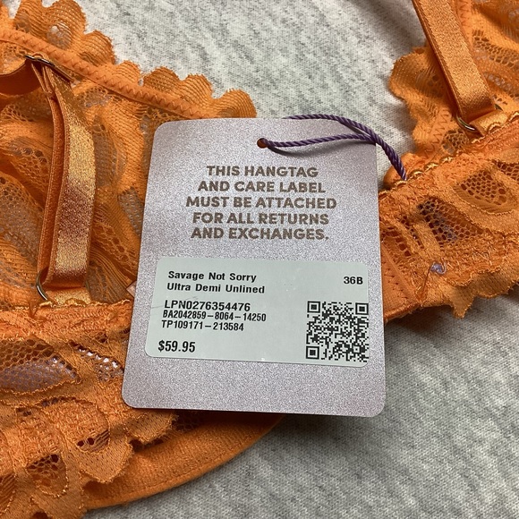 Savage X Fenty | Intimates & Sleepwear | Savage X Fenty Unlined Sheer ...